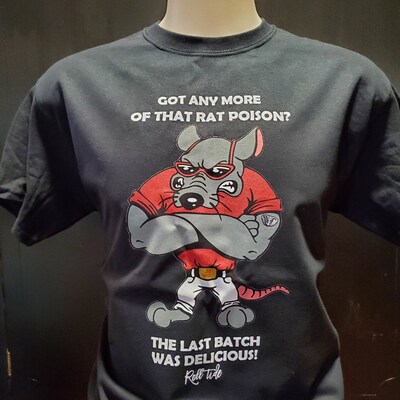 Cool Cartoon Rat Dressed Body Builder Arm Crossed Rattus Rodent Chinese ...