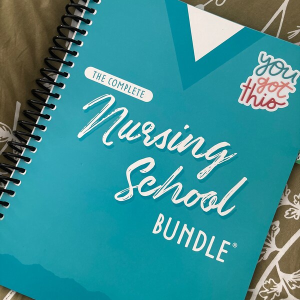 The Complete Nursing School Bundle® 2025 Edition Spiral Bound - Etsy