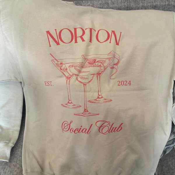 Custom Bachelorette Sweatshirts, Social Club Sweatshirts, Custom ...