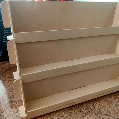 3/4 Tiered Wooden Craft FAIR Point of Sale Carded Earrings DISPLAY ...