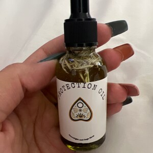 Protection Oil Protection Anointing Oil Protection Spell Oil - Etsy
