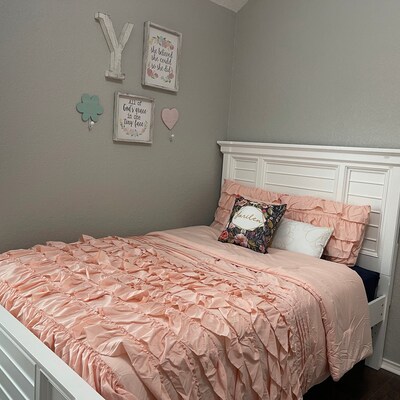 Pink Toile Baby Blanket Pink Floral Throw Pillow Girls Baby Bedding Set ...