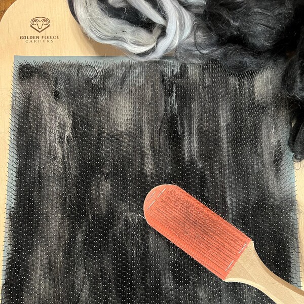 Fiber Blending Board, Wool Blending, Making Rolags, DIY Kit 108TPI ...