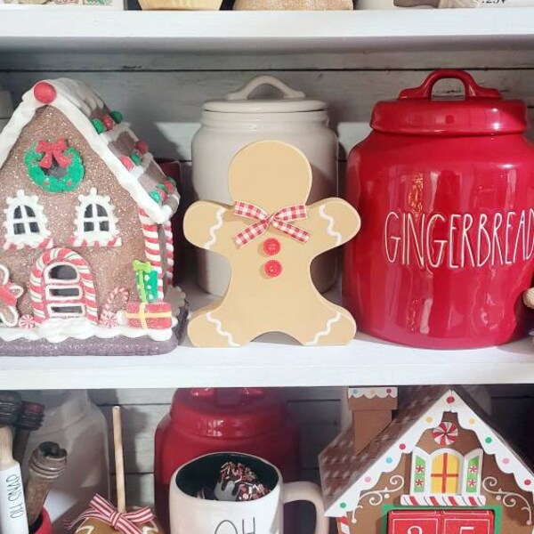 Gingerbread Man, Christmas Kitchen, Holiday Decor, Christmas Decor ...