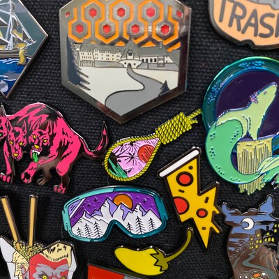 Retro Cassette Tape Enamel Pin Badge for Those 80s Kids - Etsy