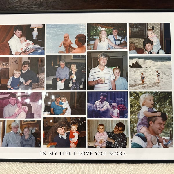 PICTURE COLLAGE Printable | up to 10 Photos Collage |digital File ...