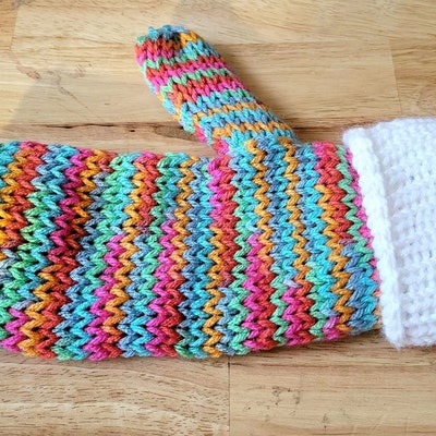 Family-sized Knitting Machine Mittens addiexpress or Sentro Circular ...