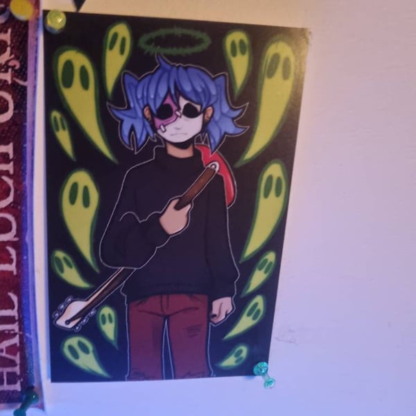 Sally Face Sticker - Etsy