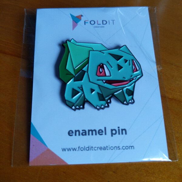 Bulbasaur Pin,bulbasaur Soft Enamel Pin,pokemon Enamel Pin,pokemon ...