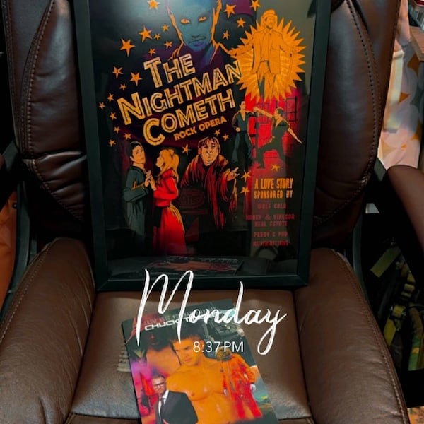 The Nightman Cometh Poster Print - Etsy