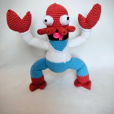 Crochet PATTERN for Zoidberg Amigurumi Doll EN - Etsy