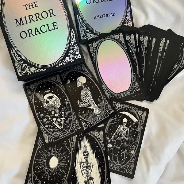 The Mirror Oracle, a 50-card Oracle Deck and Guidebook Companion to the ...