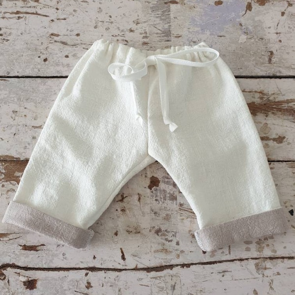 PDF Pattern - Drawstring Slim Fit Pants - With Pockets - Babies ...