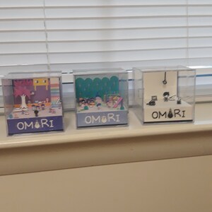 Omori Headspace Playground 3D Cube Diorama - Etsy
