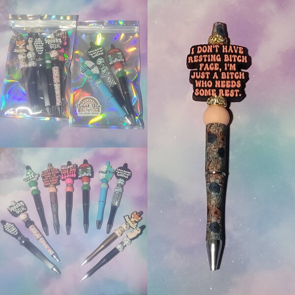 Humorous Pens. Funny Pens. Unique Pens. - Etsy