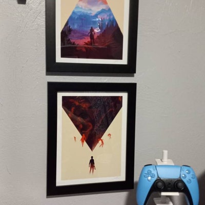 Control Video Game Art Print Tall Vertical - Etsy
