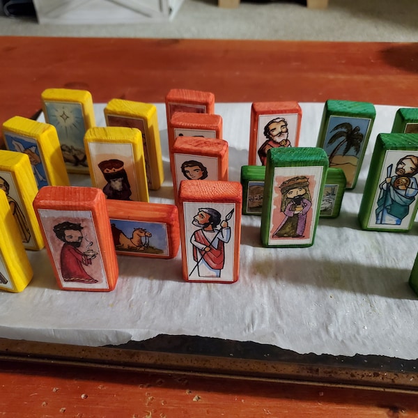 Apostles Craft Sheet // 12 Apostles, Jesus, and Mary // Decoupage Toys ...