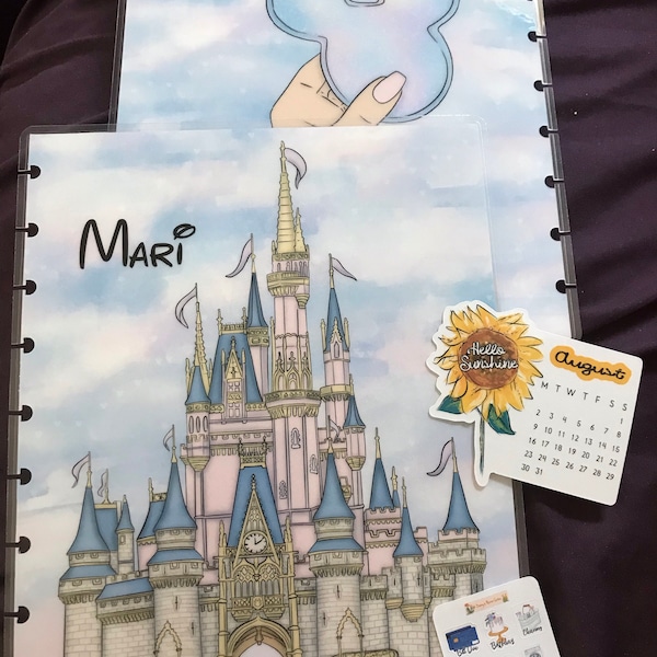 Disney Castle Planner Covers. Available Micro, Mini and Classic and Big ...