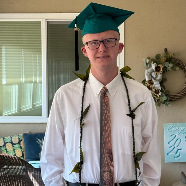 College Graduation Lei High School Graduation Gift Lei for Graduate ...