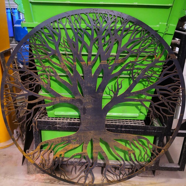 Tree of Life, Tree Cut File, Tree Cut Out, Tree Dxf, Tree Vector, Iron ...
