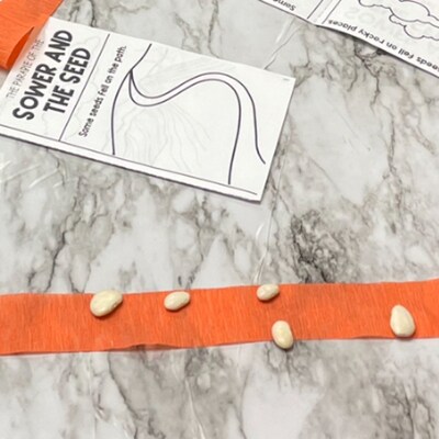 The Parable of the Sower Printable Bible Craft and Lesson for Preschool ...