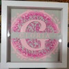 3D Split Monogram A-Z Shadow Box, Custom Name, Alphabet Family Name SVG ...