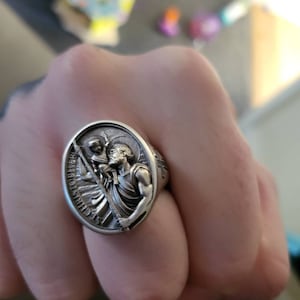 Our Lady of Mount Carmel Ring Holy Mother Ring Virgin Mary - Etsy