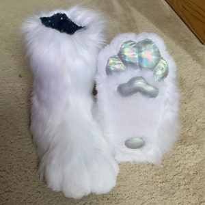 Kemocube's Fursuit Slim Sock Paws Pattern Digital PDF Download - Etsy