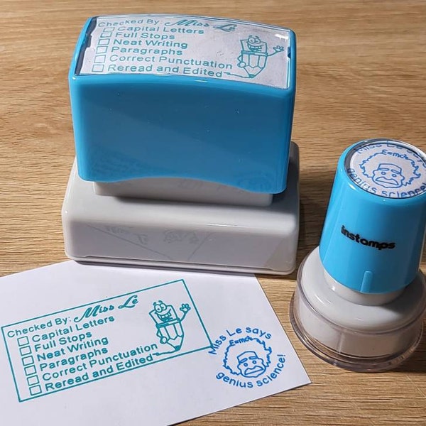 Custom Teacher Stamp,personalized Name Teacher Stamps,gift Stamp ...
