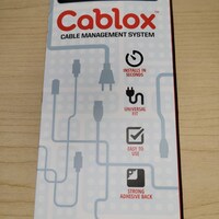 Cablox 8x8 Adhesive Cable Management - Etsy Canada