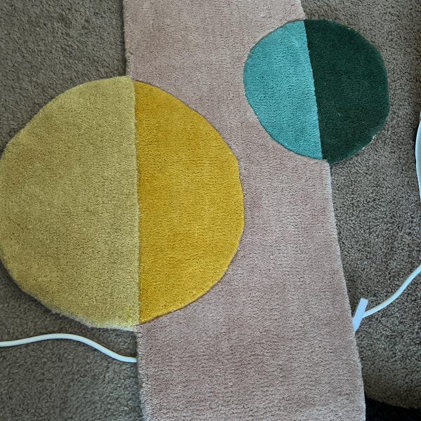 Hand Tufted Rug for Living Room Decor Rug for Gifts for Girls Rug, for ...