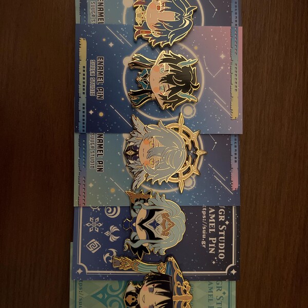 HSR Sunday and Robin Honkai Star Rail Hard Enamel Pin - Etsy