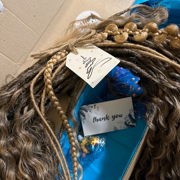 Wavy Dread Ginger Dreadlocks Curly Oranges Dreads Synthetic Crochet ...