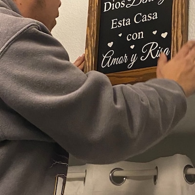 Farmhouse Signs, Living Room Decor, Wood Signs,spanish Home Decor, Home ...