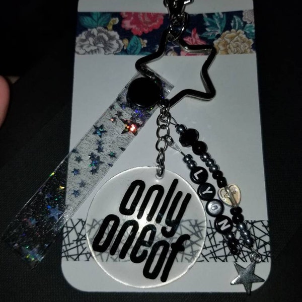 Onlyoneof OOO KPOP Keychain - Lyon Accessory - Etsy