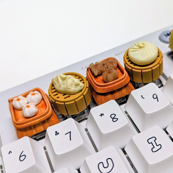 Mini Steamed Buns Keycaps Custom Handmade Artisan - Etsy
