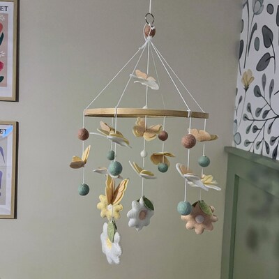 Peter Rabbit Mobile/rabbit Felt Mobile/mobile With Bunnies/bunny ...