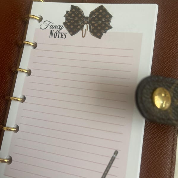 Personalized Agenda Planner Insert Dashboard or Cover Set for Your ...