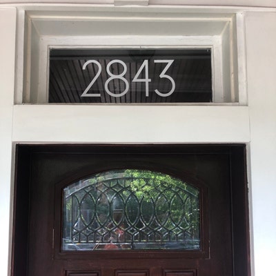 Single Letter Decal Single Number Decal Individual Letter - Etsy