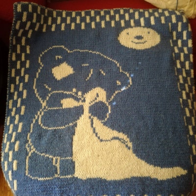 PDF Knitting Pattern DUMBO Blanket in Relief, Easy to Knit - Etsy