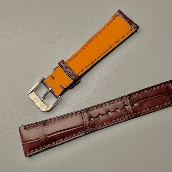 Shell Cordovan Watch Strap I Shinki Soft I Watch Band Size 18mm,20mm ...