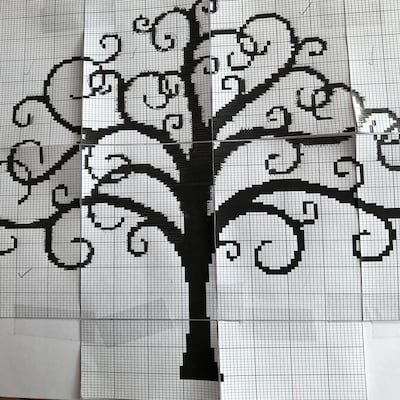 Tree of Life Graphgan for Crocheting Graphgan Graph Pattern Guide PDF ...