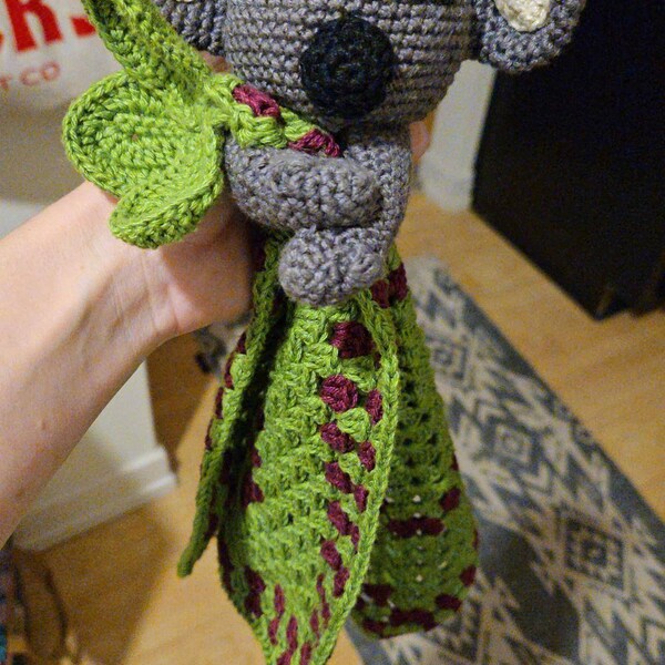 Niko the Koala Lovey Amigurumi Crochet Pattern - Etsy
