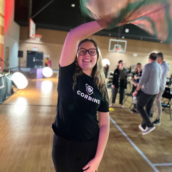 Weighted Flags UV Glow Hand Dyed Silk Spin Flags Made to Order. Perfect ...