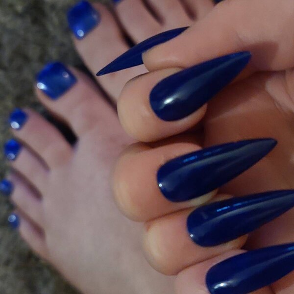 PAMPERED NAIL & TOE Set | Luxury Press on Nails | Press on Toe Nails ...