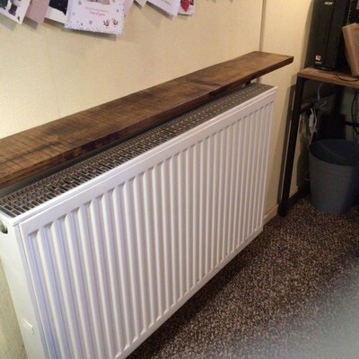 Rustic Wood Indoor Wall Planter L Wall Pocket for Artificial/dried ...