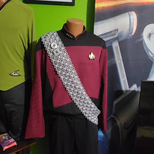 Worf's Chainmail Sash From Star Trek, Custom Size to Order - Etsy