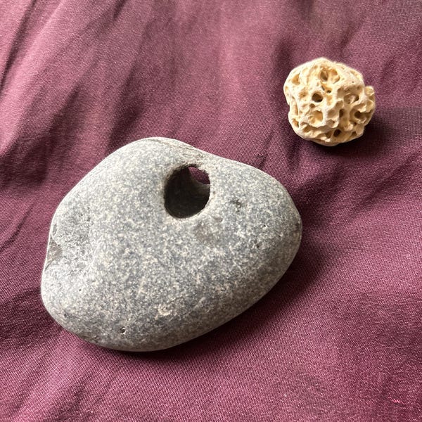 3 Irish Wishing Stone (no31), Sea Stone, Irish Lucky Stone, Celtic ...