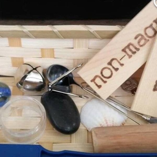 Magnetic/non-magnetic Sorting Set, Montessori Object Classification ...