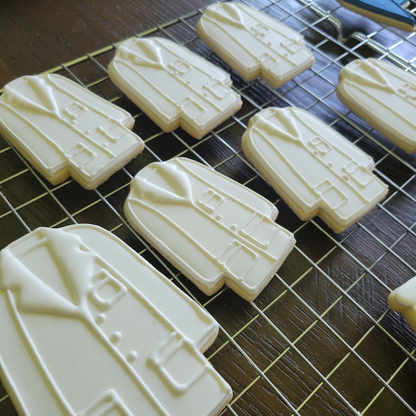 Lab Coat Cookie Cutter - Etsy